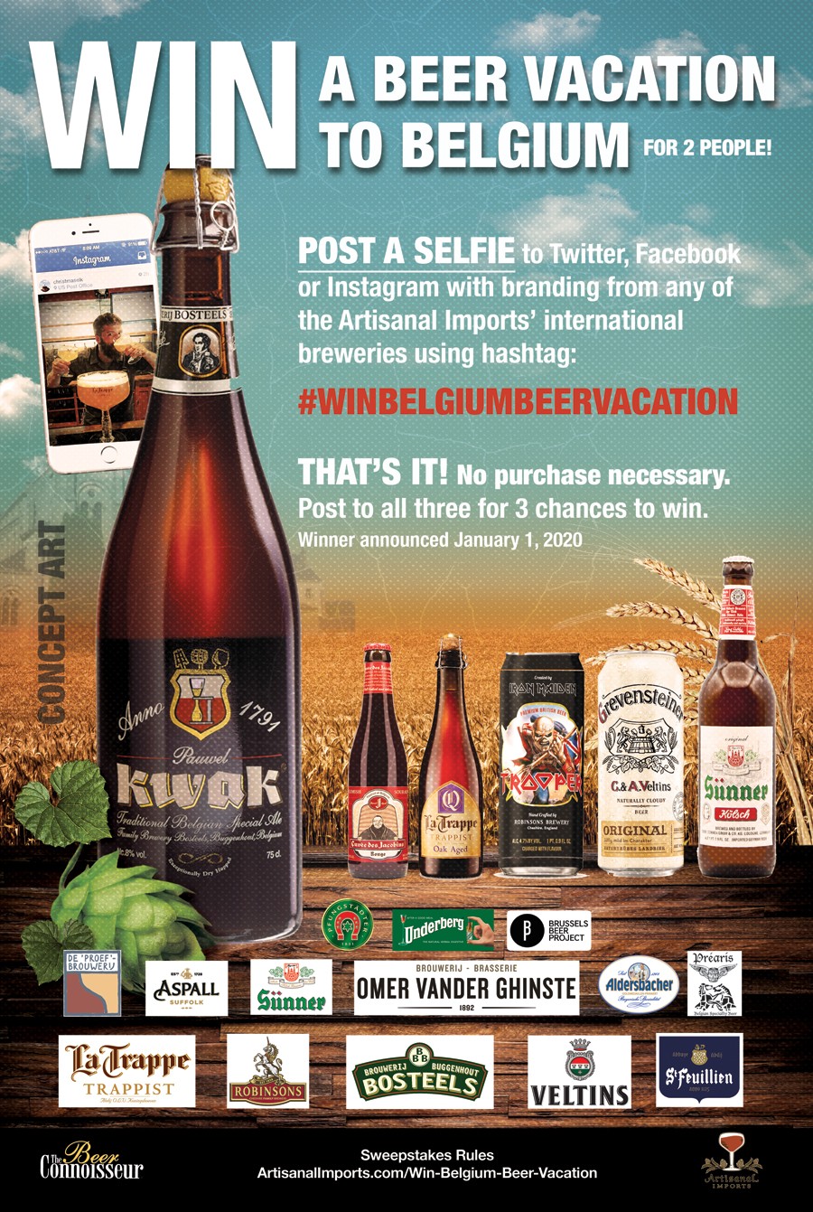 The Ultimate Belgium Beer Vacation Social Media Sweepstakes - Artisanal ...